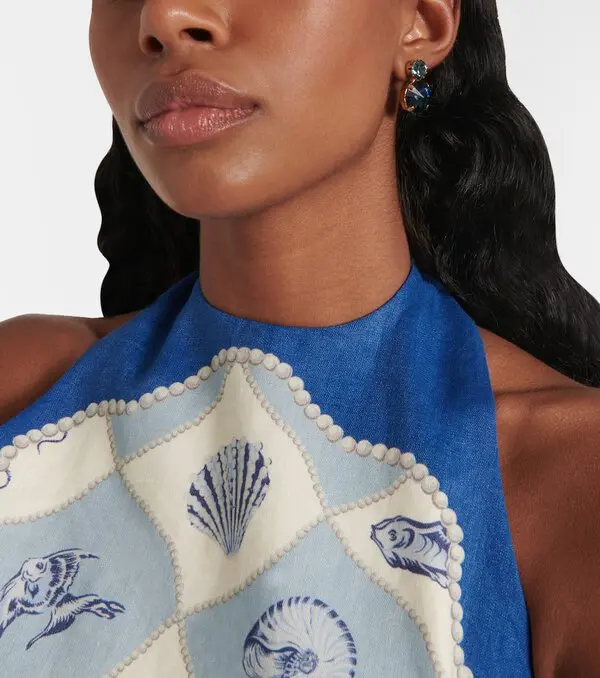 JENNIFER BEHR Myrla Drop Earrings - Blue