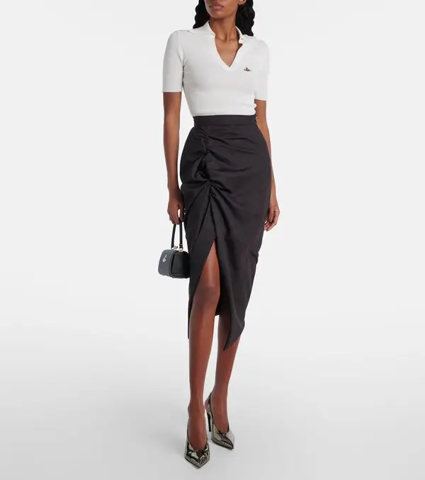 VIVIENNE WESTWOOD Marina Cotton Polo Shirt