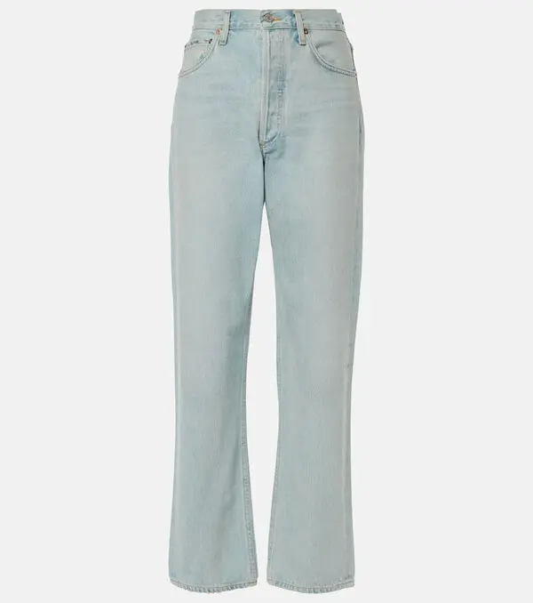 AGOLDE 90s Mid-rise Straight Jeans In Spirit - Blue