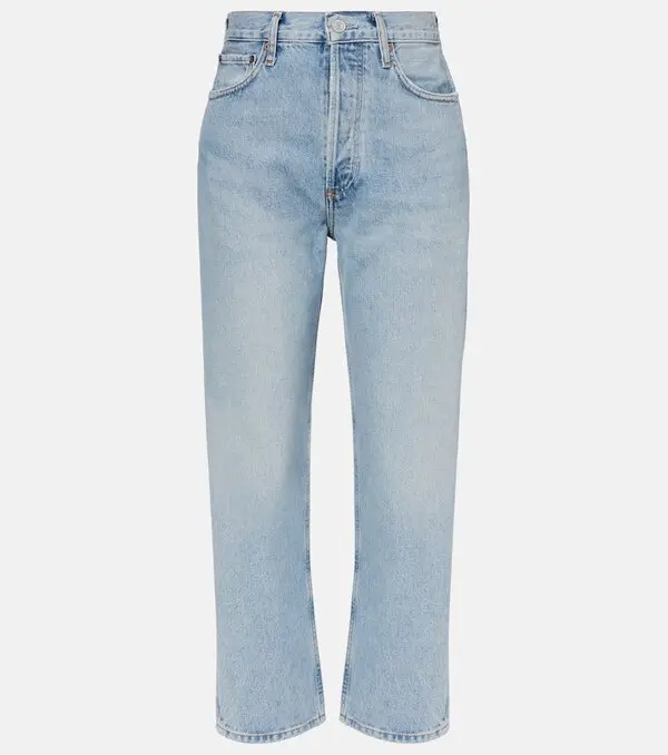 AGOLDE 90's Mid-rise Straight Leg Jeans - Blue