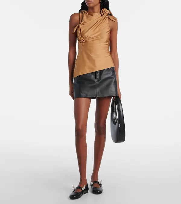 Coperni X Disney® Mary Jane Flats With Embellished Horns