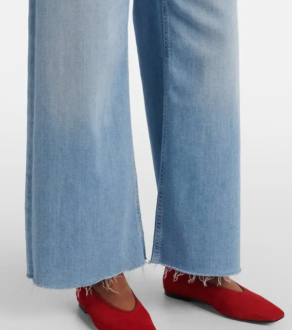 Citizens Of Humanity Lyra Cropped Wide-leg Jeans In Andante