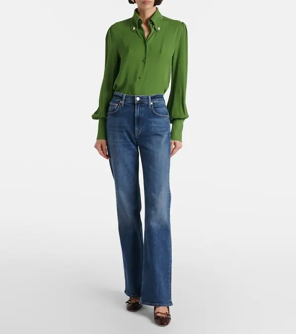 Citizens Of Humanity Mid-rise Bootcut Jeans - Blue