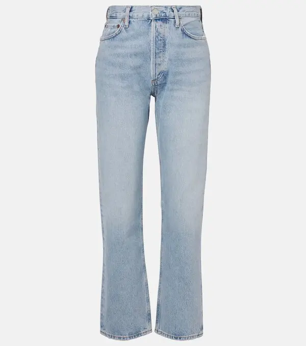 AGOLDE 90s Pinch Waist Straight Leg Jeans - Blue