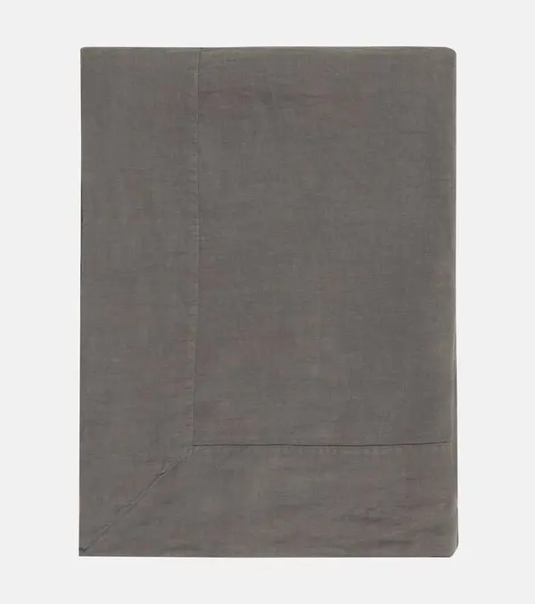 ONCE MILANO Linen Tablecloth - Grey