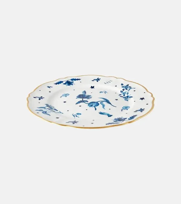 BITOSSI Marino Porcelain Platter - Blue