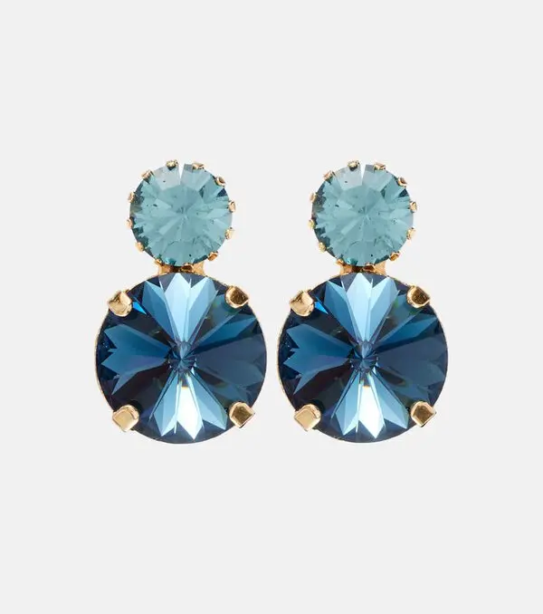 JENNIFER BEHR Myrla Drop Earrings - Blue