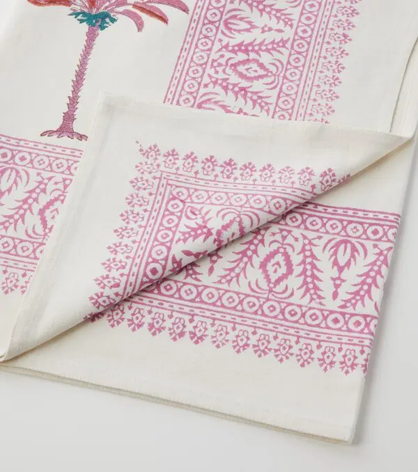 LES-OTTOMANS Printed Cotton Tablecloth