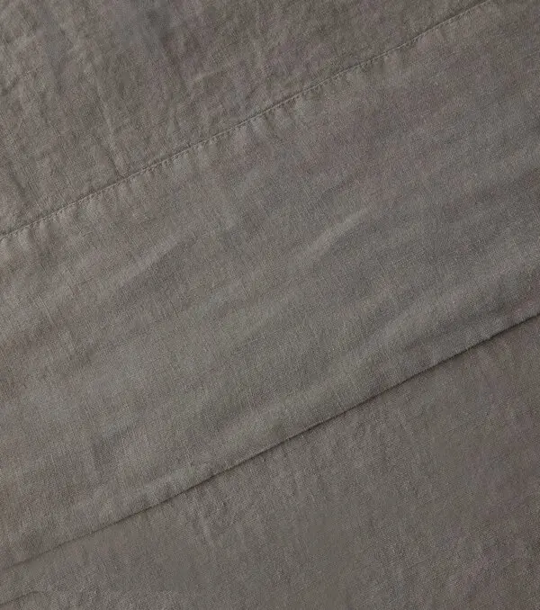 ONCE MILANO Linen Tablecloth - Grey