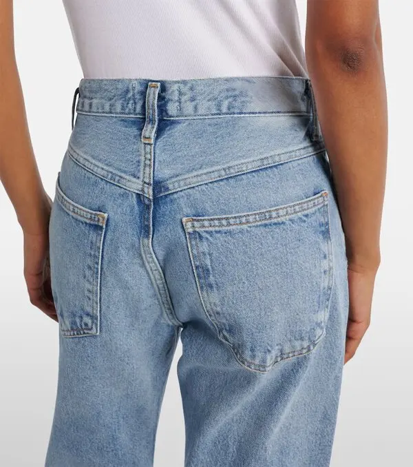 AGOLDE Leena High-rise Flared Jeans - Blue