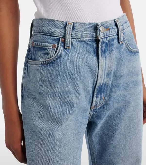 AGOLDE Leena High-rise Flared Jeans - Blue