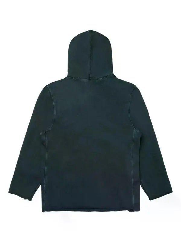 LES TIEN Zip-up Hoodie - Green