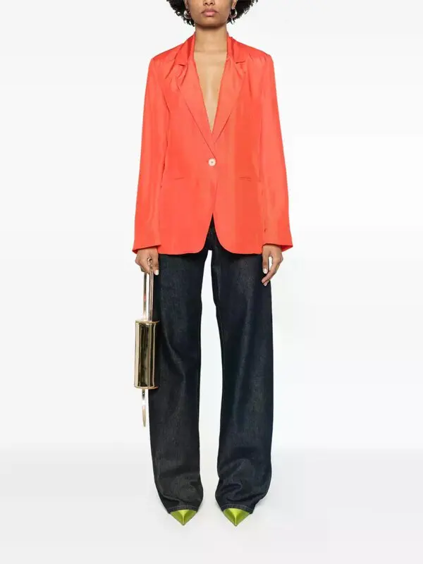 FORTE_FORTE Silk Blazer