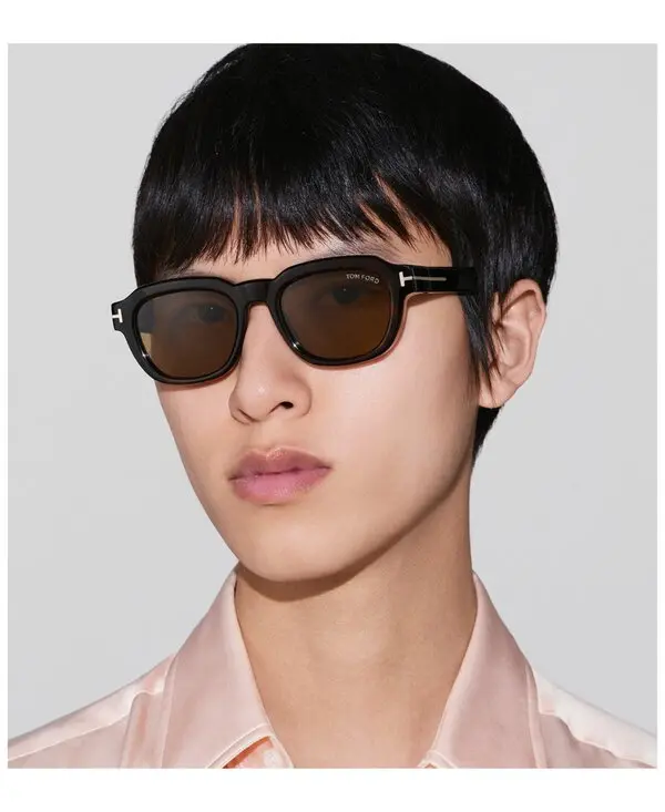 TOM FORD Icon Collection Square Sunglasses, 52mm