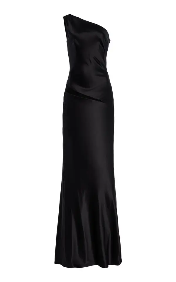 sergio hudson corset dress Sergio Hudson Bustier Belted Eyelet Dress with Crinoline