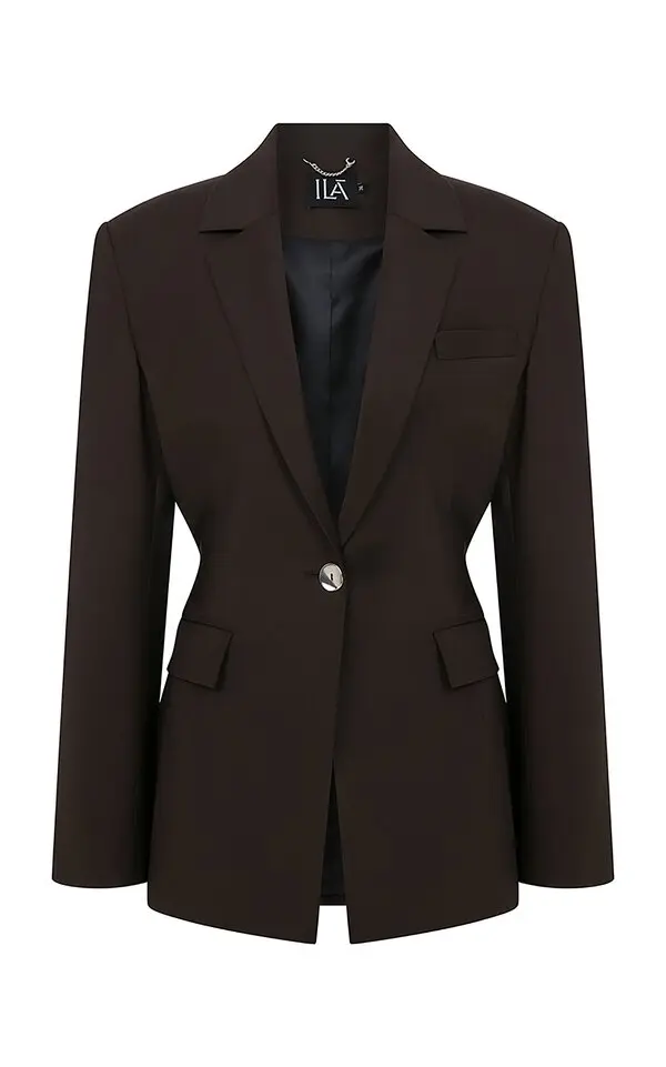Ila Mono Wool Blend Blazer