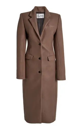 LUDOVIC DE SAINT SERNIN Fitted Wool Coat