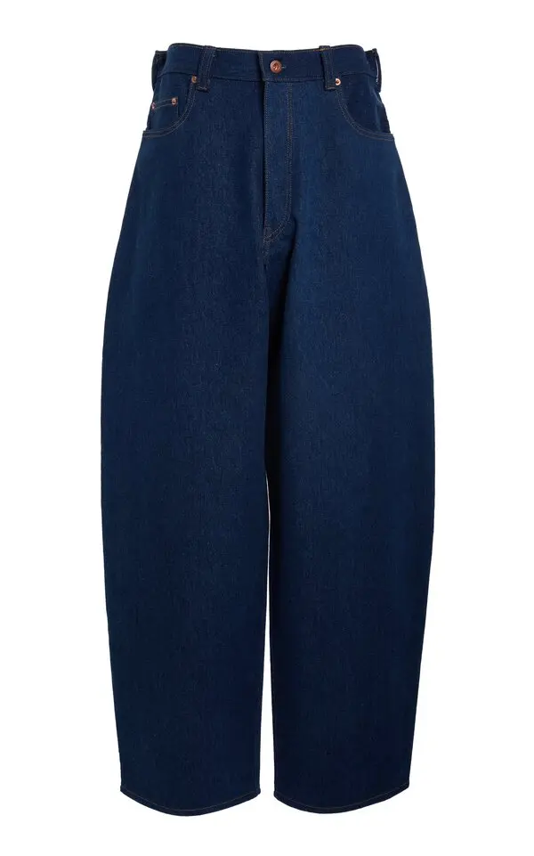 S.S.DALEY Ivy Barrel-leg Jeans - Medium Wash