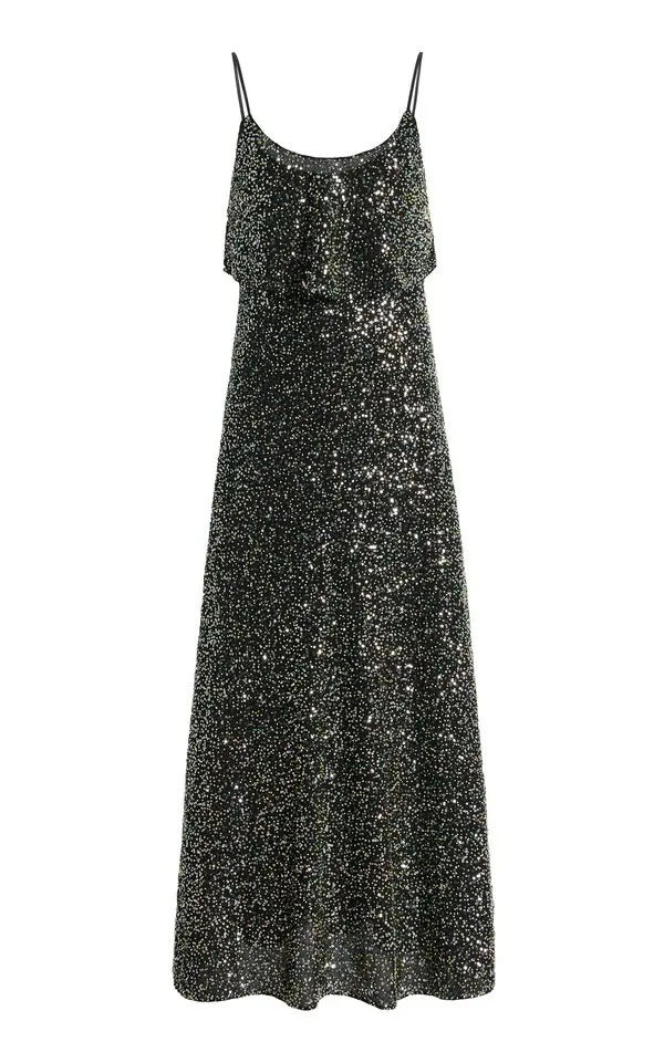 Rabanne Sequined Maxi Dress