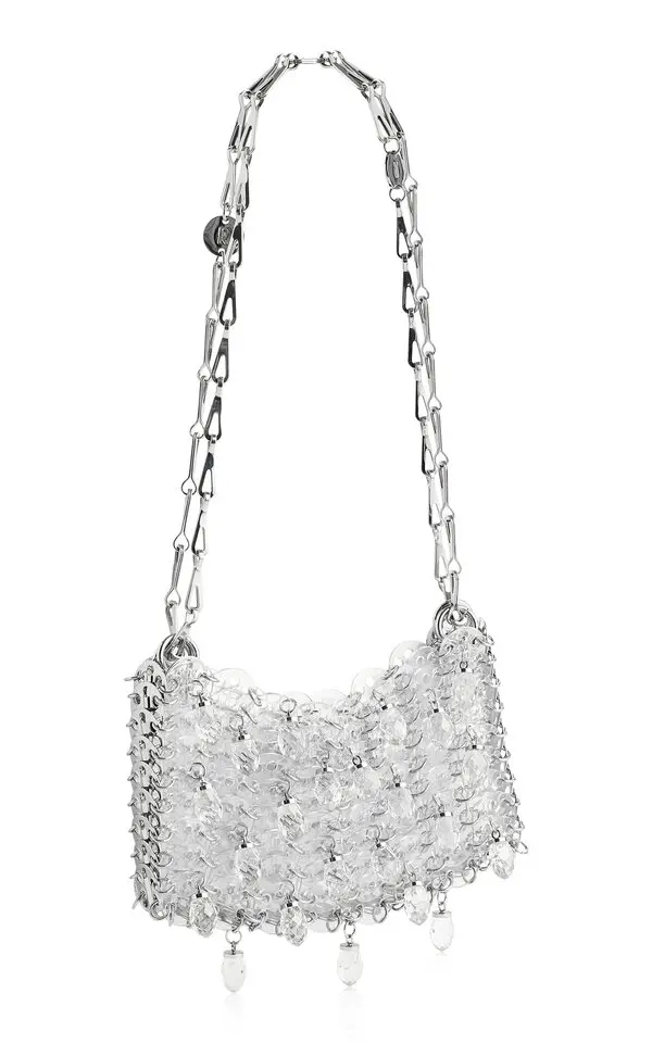 Rabanne 1969 Nano Shoulder Bag - Silver