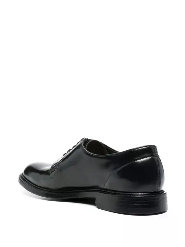GREEN GEORGE Classic Derby Shoes - Black