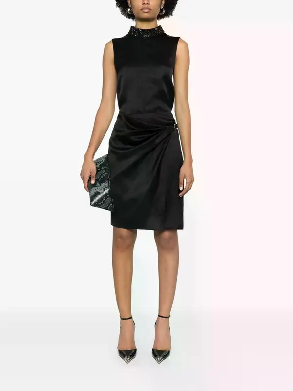 TOM FORD Sleeveless Silk Top - Black