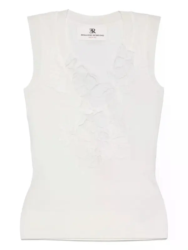 Ermanno Scervino Corded Lace Top