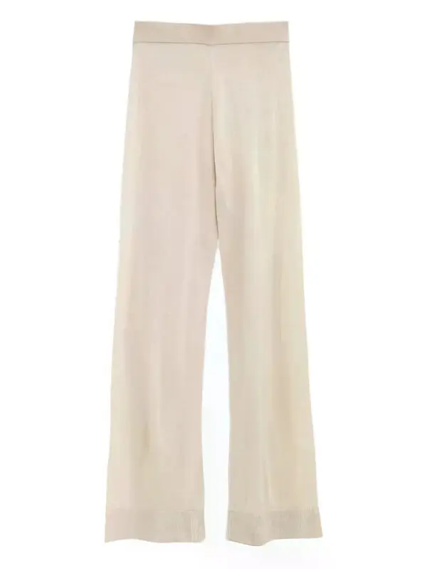 TOTEME Knitted Wide-leg Trousers