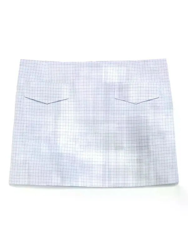 ALFIE Valletta Mini Skirt - Blue