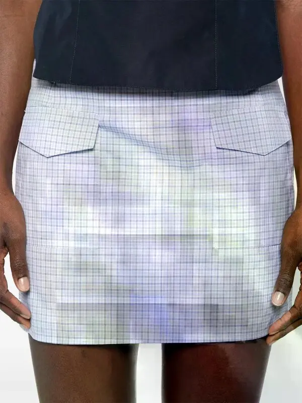 ALFIE Valletta Mini Skirt - Blue