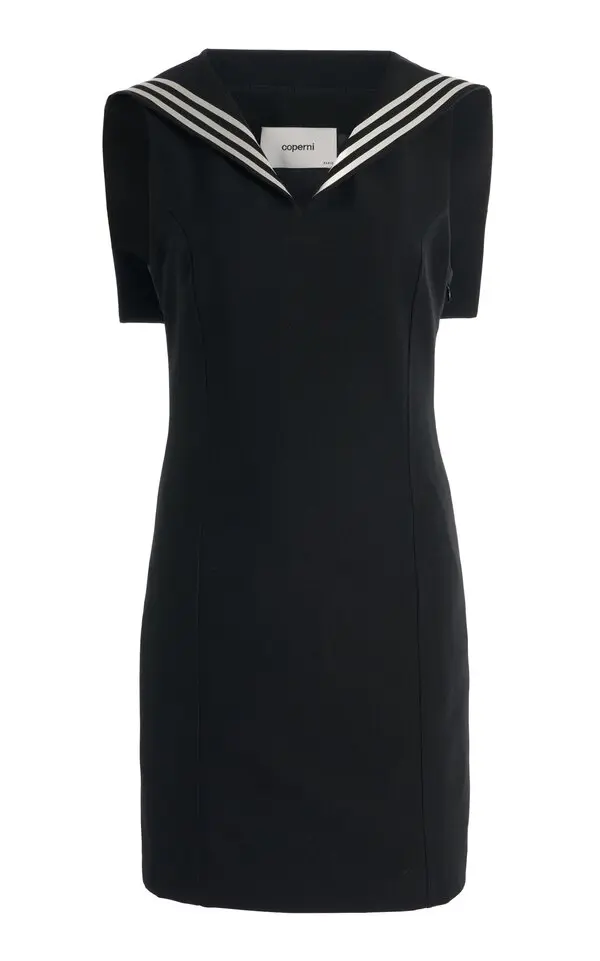 Coperni Uniform Twill Mini Dress