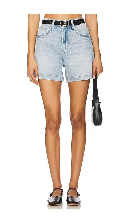 PISTOLA Saige Short In Light Wash Denim