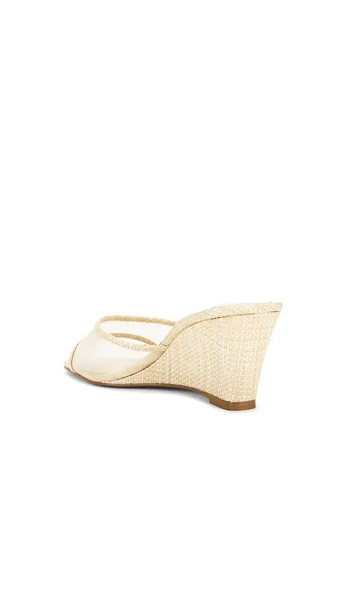 Steve Madden Seleste Raffia Wedge Sandal