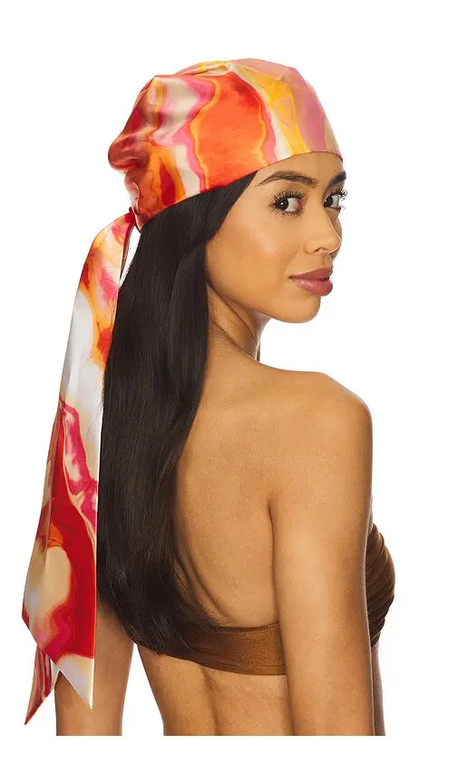 Eugenia Kim Gigi Headscarf - Orange