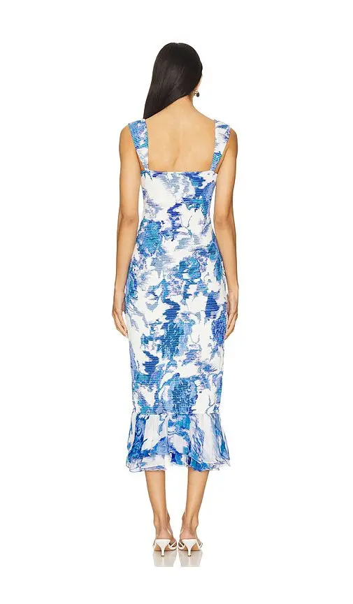 velvet heart dress Sassy Shortcake Vow Emalia Halter Maxi Dress Size:42 Inch nav-246 This strapless floral print