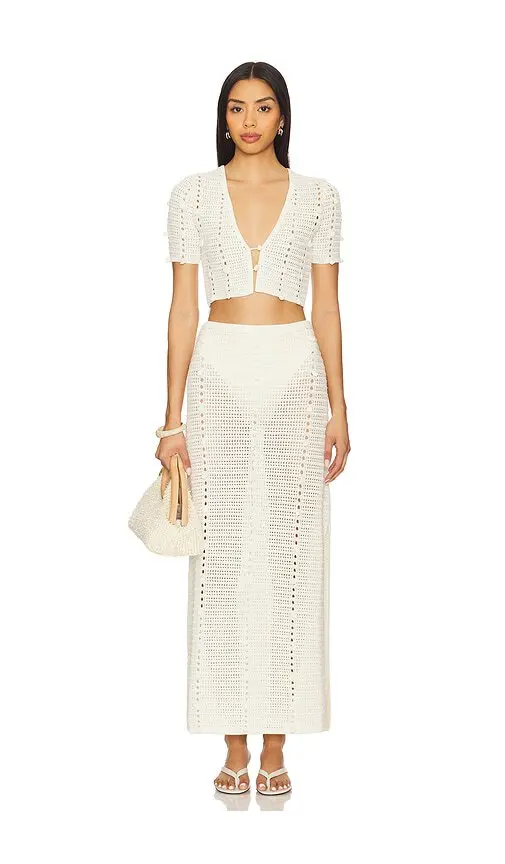 Devon Windsor Hada Crochet Top