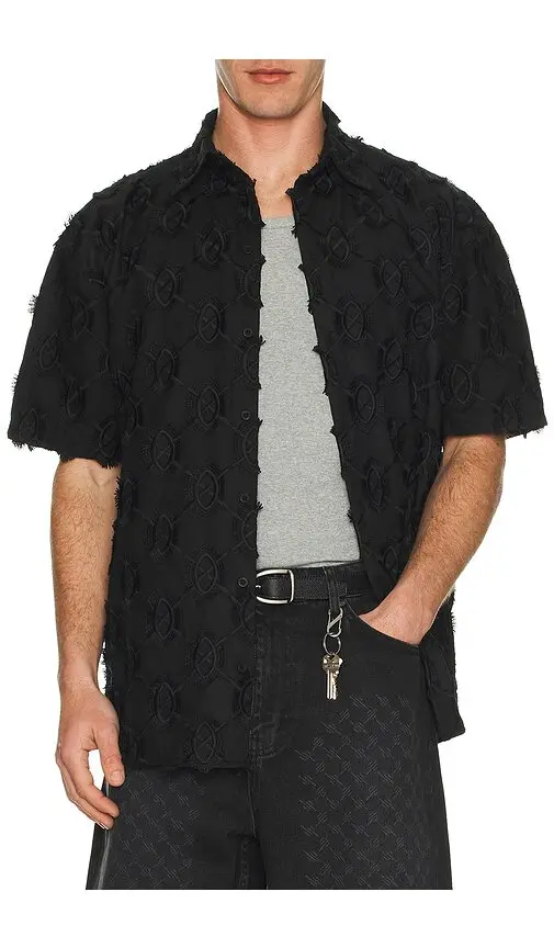 DAILY PAPER Trophy Shield Shirt In . Also