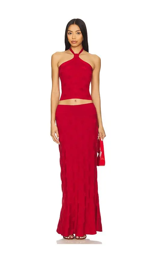 ASTA RESORT Lorena Halter Top