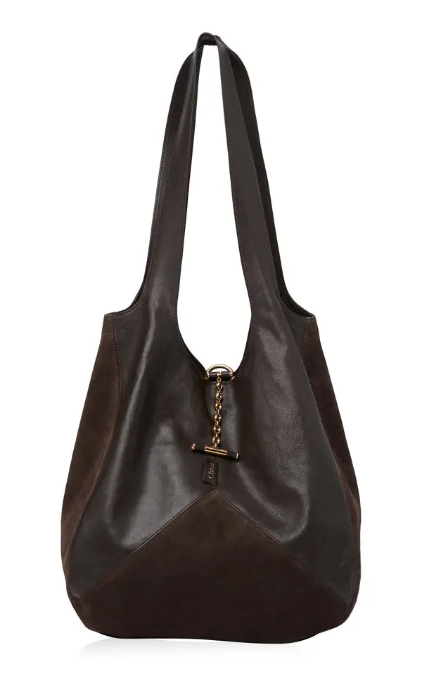 Chloé Balloon Large Leather Bag - Brown