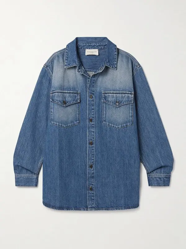 KALLMEYER Benet Oversized Denim Jacket - Blue