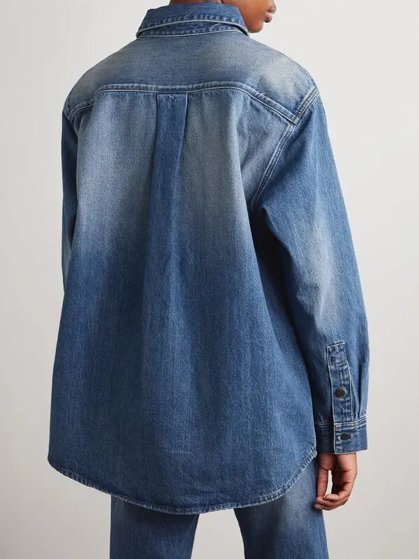 KALLMEYER Benet Oversized Denim Jacket - Blue
