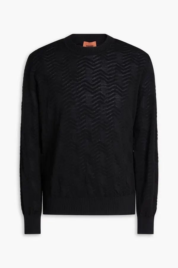Missoni Wool-blend Sweater - Black