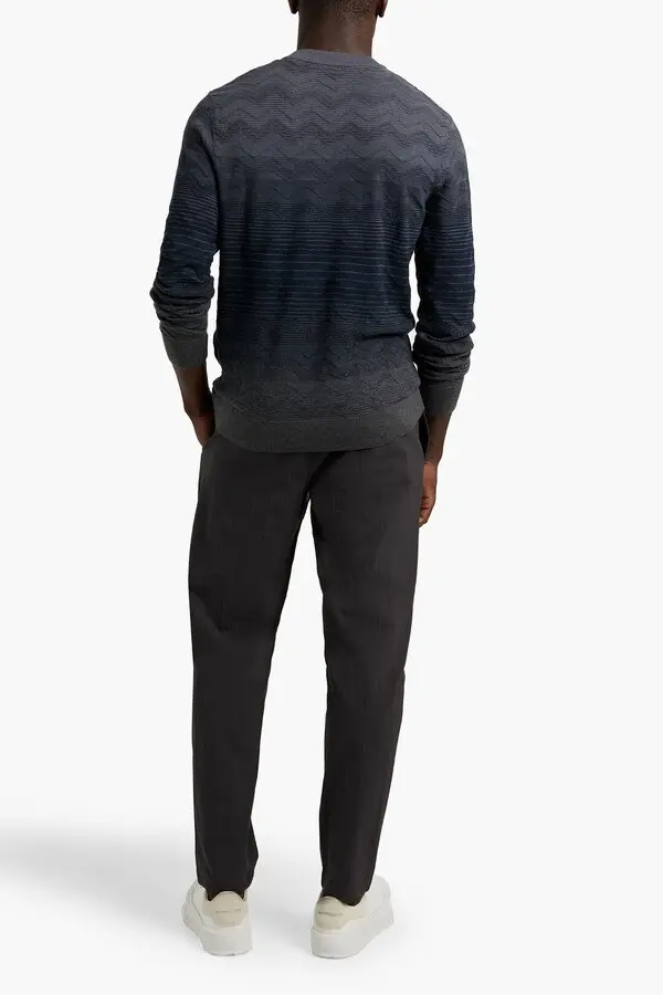 Missoni Spacedyed Cotton Sweater - Dark Gray