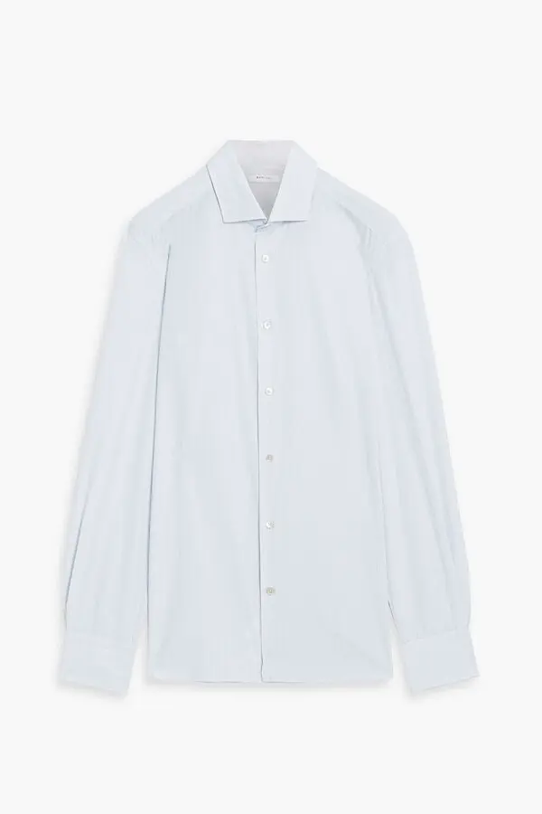 Boglioli Pinstriped Cottonpoplin Shirt