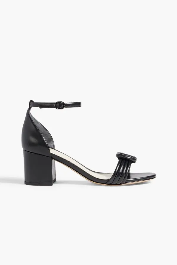 ALEXANDRE BIRMAN Clarita Knotted Leather Sandals