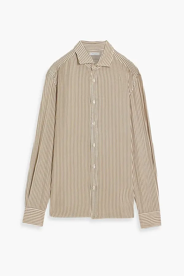 Boglioli Striped Lyocell Shirt
