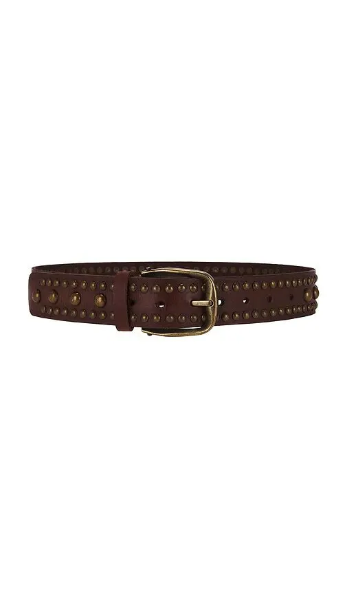 Free People X We The Free Sola Stud Belt - Cognac