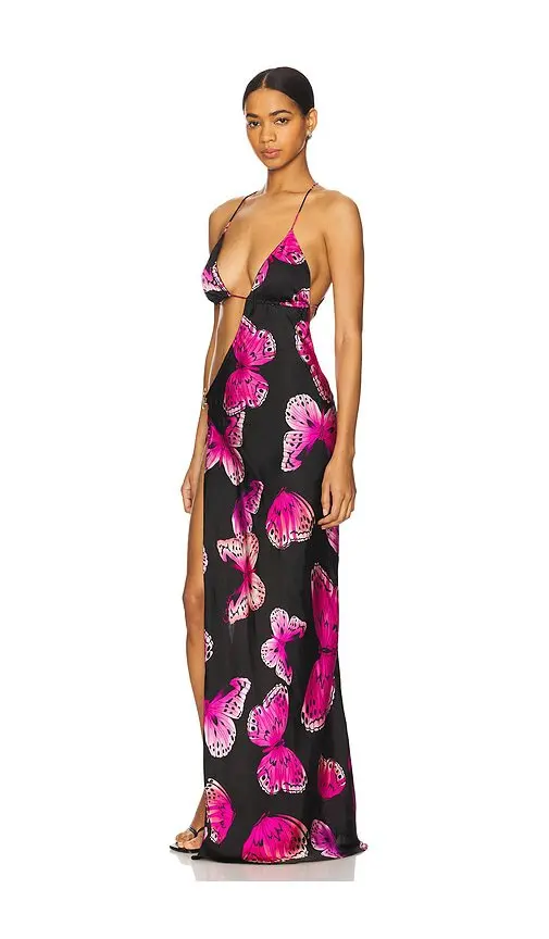 CIN CIN Villa Butterfly Maxi Dress