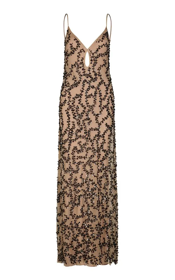 Johanna Ortiz Mesh Reinvention Maxi Dress - Multi