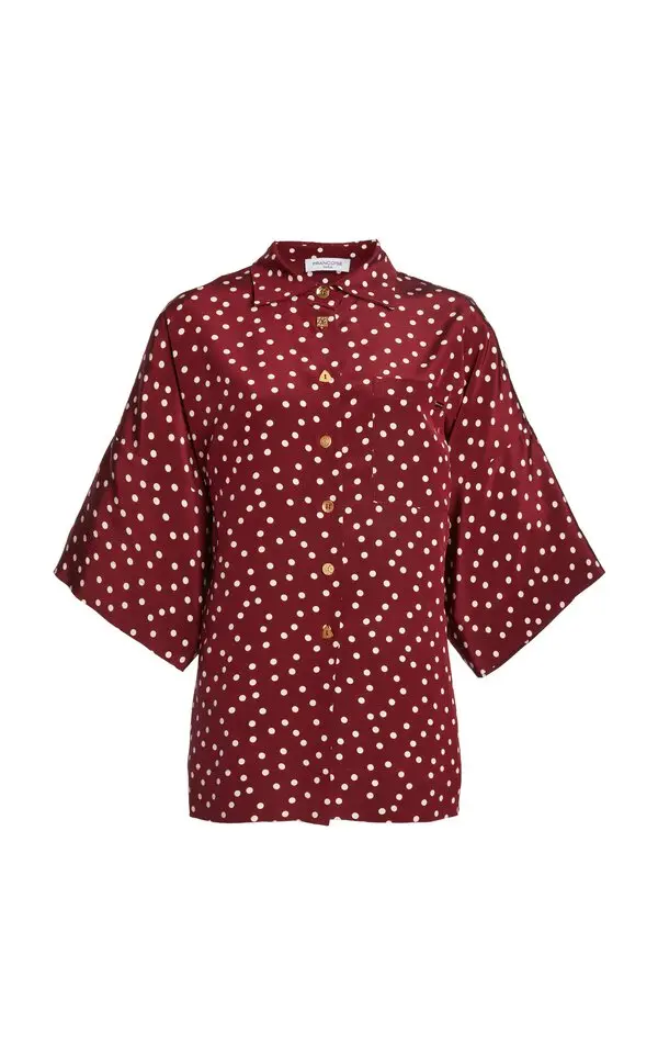 Françoise Zaoua Silk-crepe Shirt